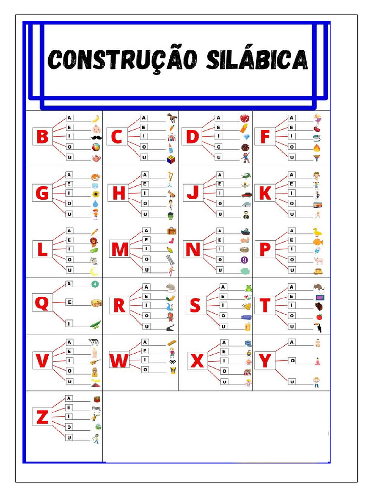 ATIVIDADE SILABARIO | PDF