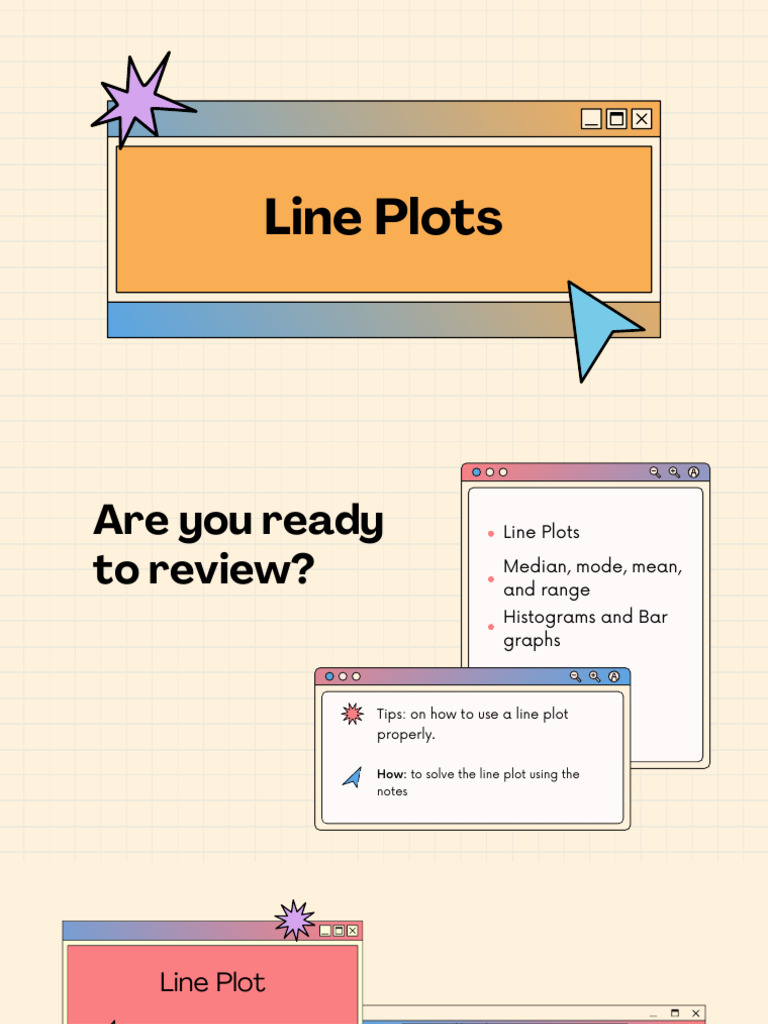 Line Plots Presentation | PDF | Algebra | Elementary Mathematics