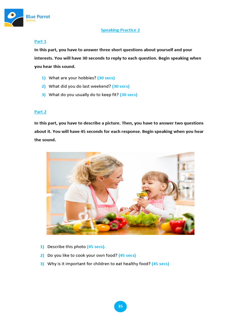 Speaking Test 2 | PDF | Career & Growth | Science & Mathematics