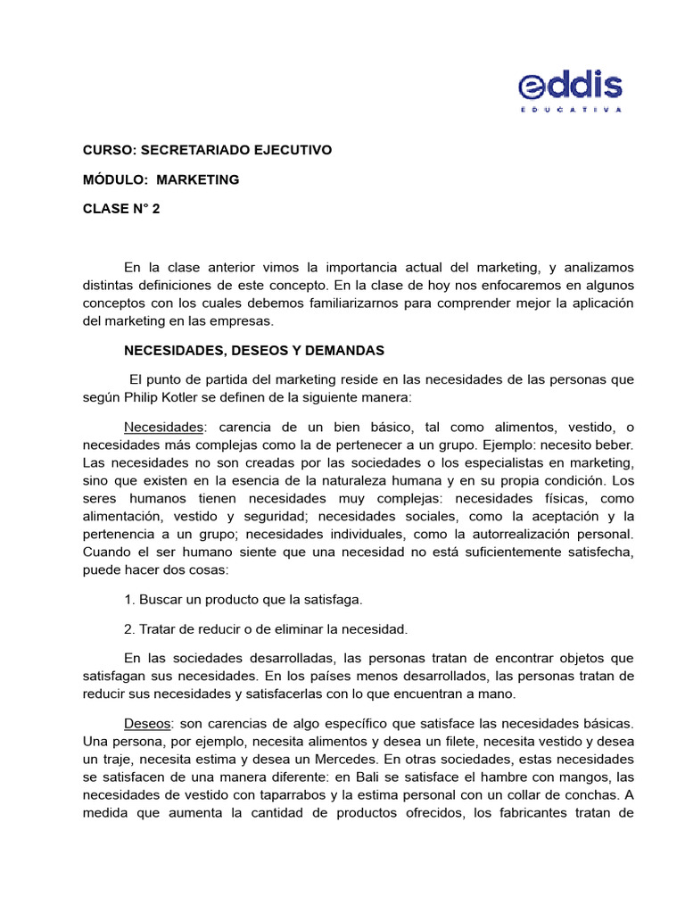 Secretariado Ejecutivo - Clase 25 | PDF