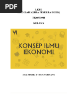 Modul Ajar Ekonomi Fase e - Kegiatan Ekonomi | PDF | Karier & Perkembangan | Bisnis
