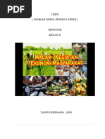 Modul Ajar Ekonomi Fase e - Kegiatan Ekonomi | PDF | Karier & Perkembangan | Bisnis