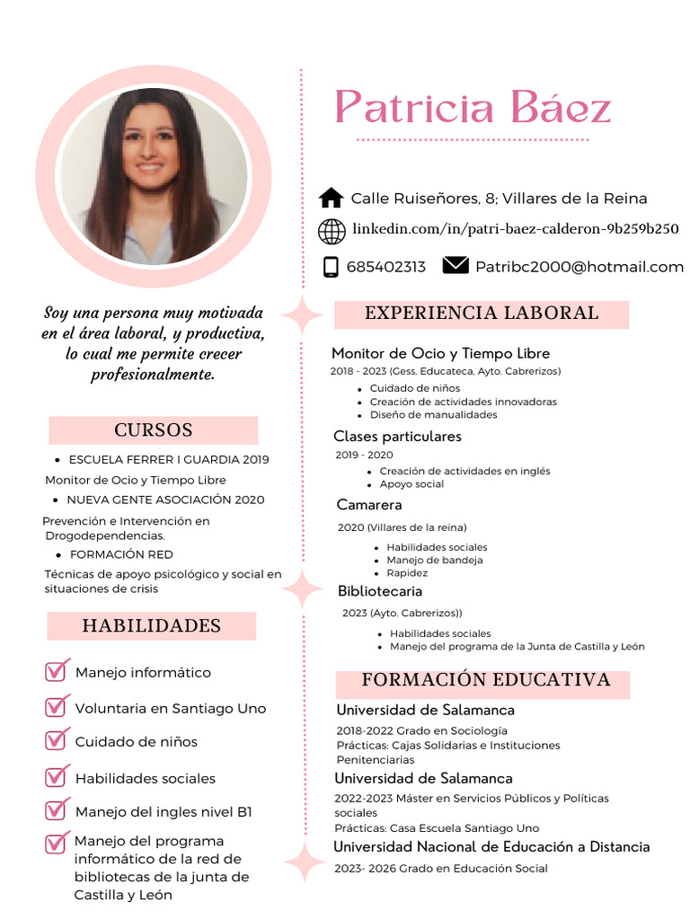 Patricia Báez CV | PDF