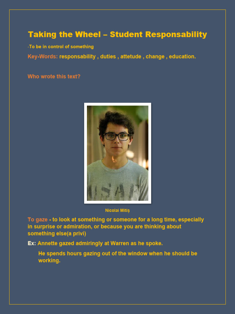 Taking The Wheel | PDF