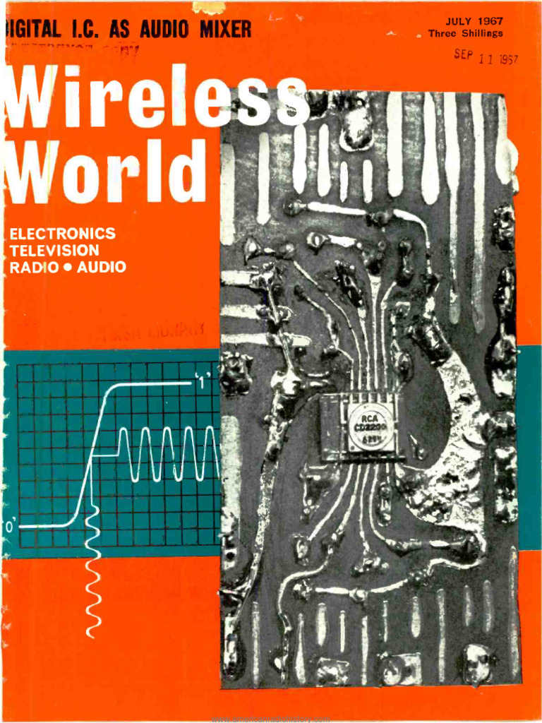 Wireless World 1967 07 | PDF | Amplifier | Electronic Circuits