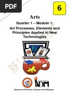 Q2 Arts 6 - Module 1 | PDF | Composition (Visual Arts) | Learning