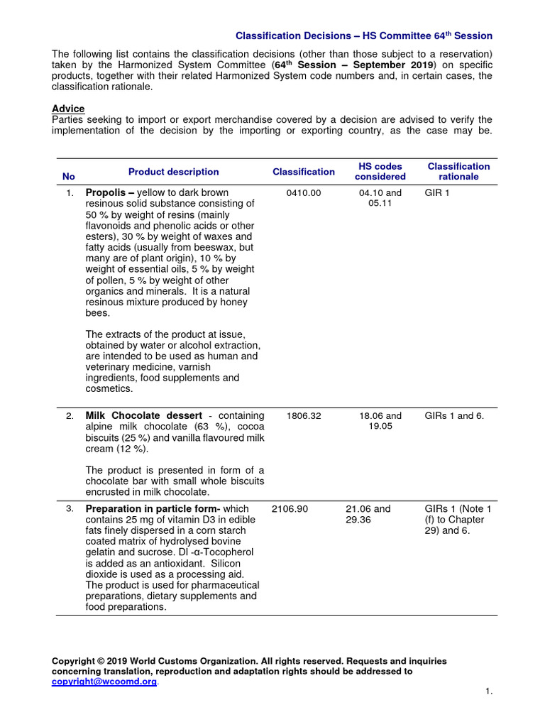 Classification Decision-HSC 64 | PDF