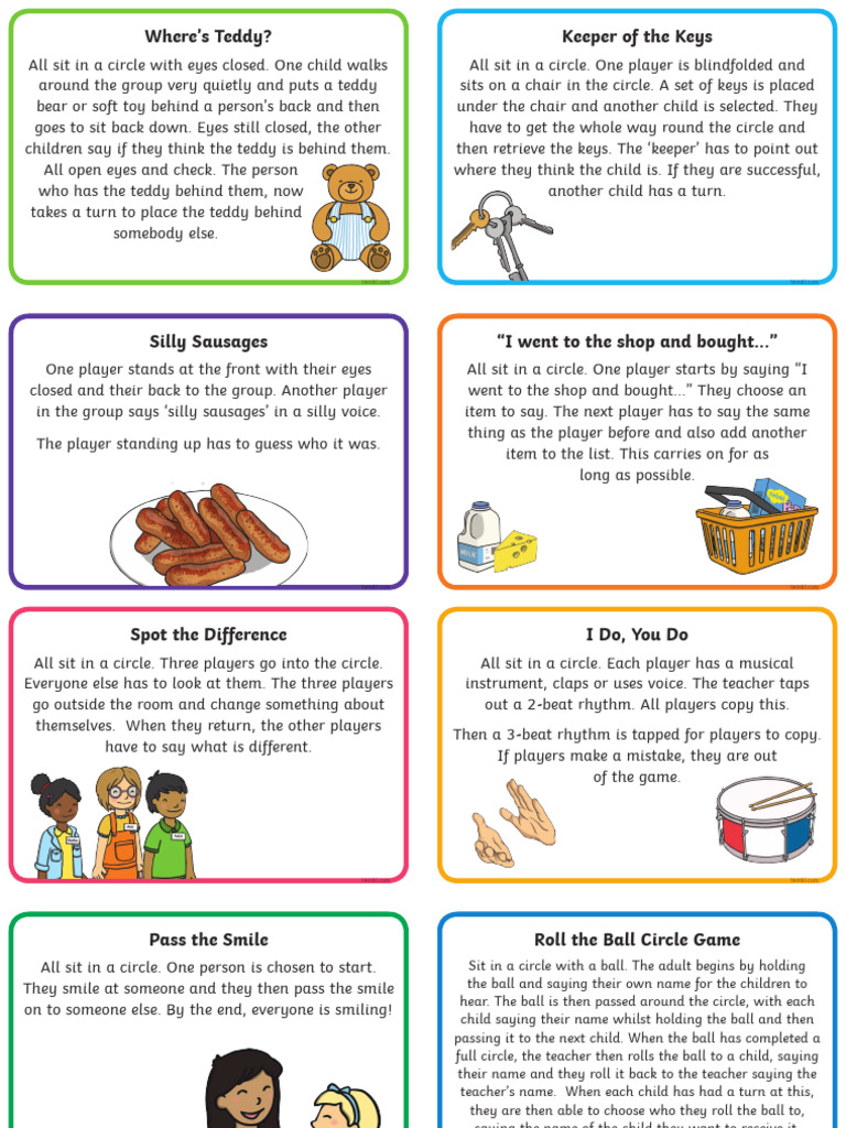 T T 2548460 Eyfs Ice Breaker Game Cards - Ver - 1 | PDF