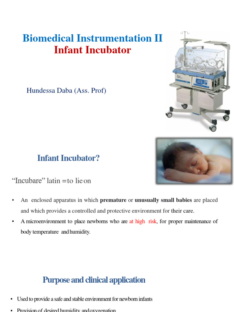 Infant Incubator BME | PDF | Neonatal Intensive Care Unit | Humidity