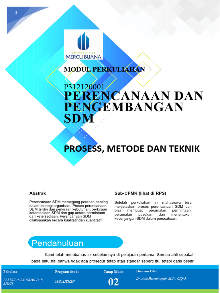 002 Modul PPSDM 2022 Ok | PDF