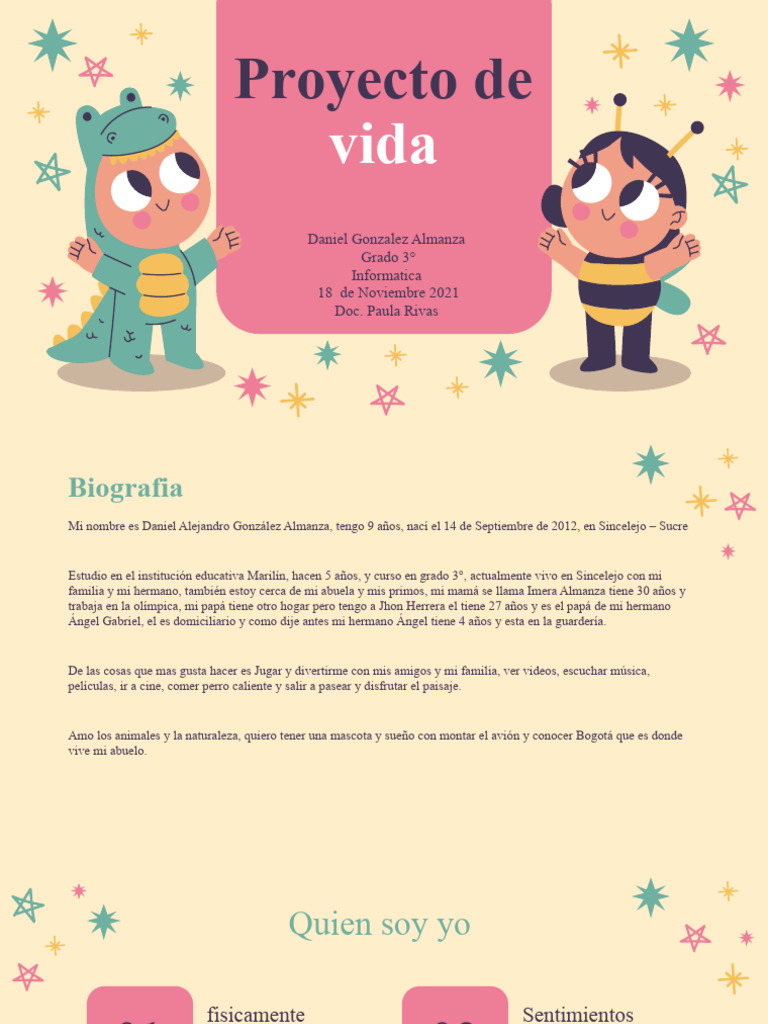 Examen Final Informatica Daniel Gonzalez, Grado 3 | PDF