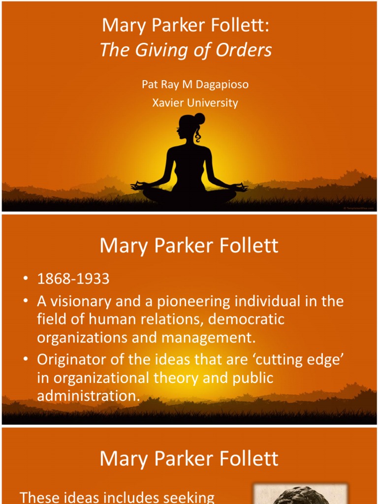 Mary Parker Follett