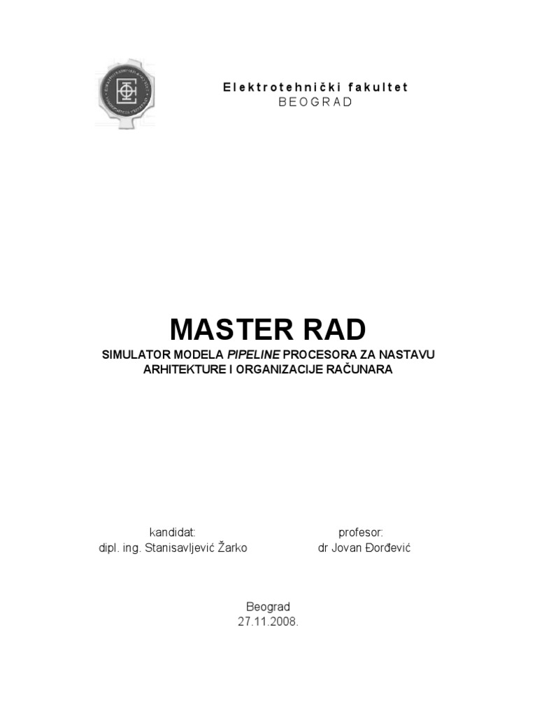 Master Rad | PDF
