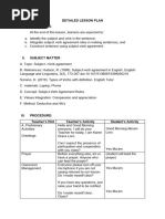Explicit Teaching Lesson Plan in English | PDF | Verb | Lesson Plan
