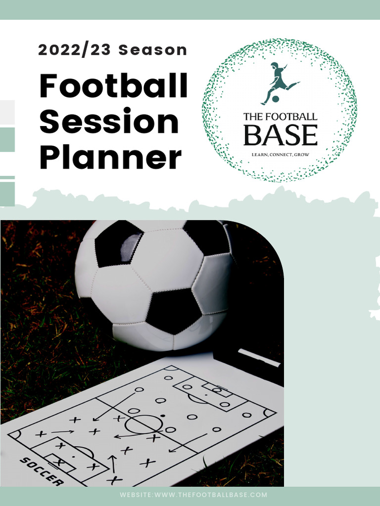 Football Session Planner 2022/23 | PDF | Cognition | Psychological Concepts