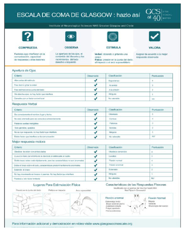 Escalas Modificada | PDF