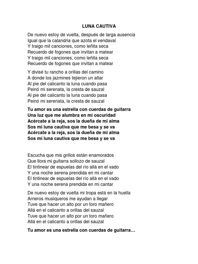 Luna Cautiva | PDF