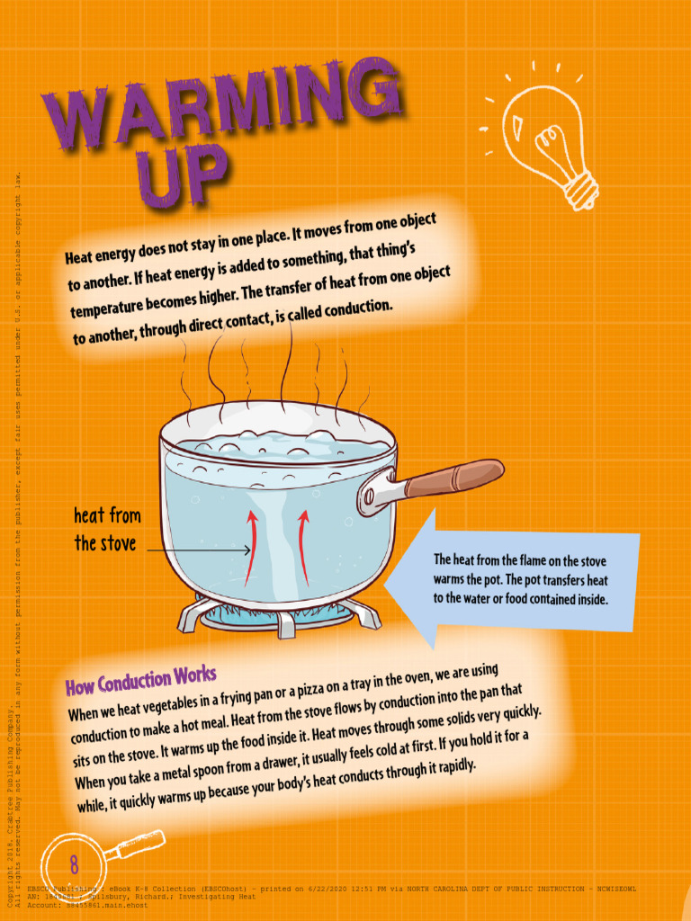5th Unit 1 Lesson 5 Warming Up Passage | PDF | Cooking