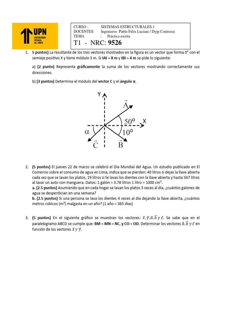Se1 - Evaluación T1 - 9526 | PDF