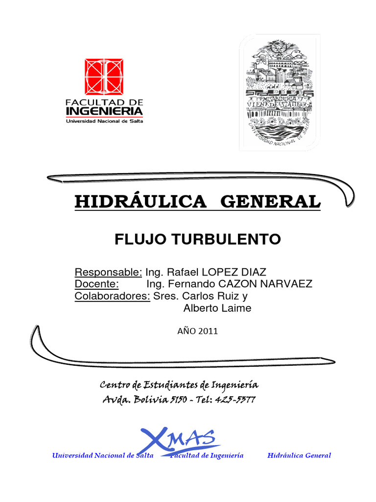 07 Flujo - Turbulento - 2011 | PDF | Turbulencia | Viscosidad