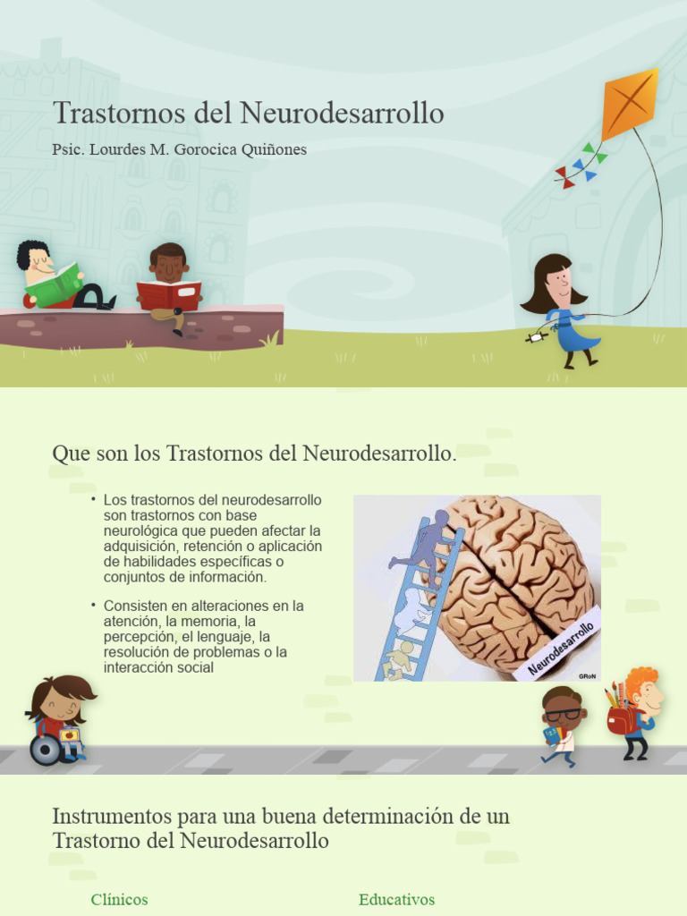 Trastornos Del Neurodesarrollo | PDF | Discapacidad intelectual | Desorden hiperactivo y deficit ...