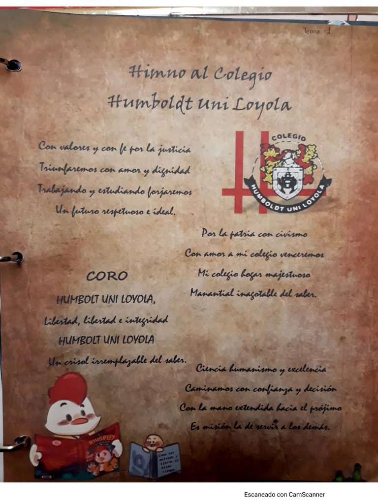 Himno Al Colegio | PDF