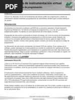 Instrumentación Virtual Elementos | PDF | Equipo de oficina | Informática