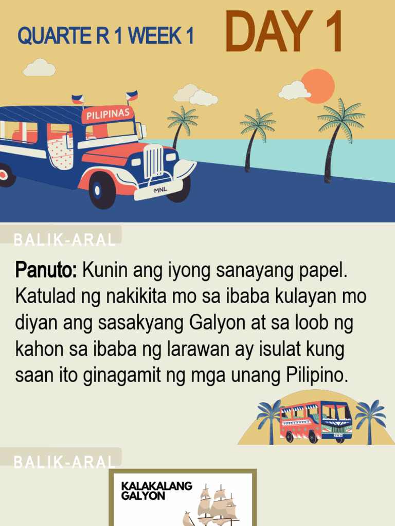 G6Q1 Week 1 Ap | PDF