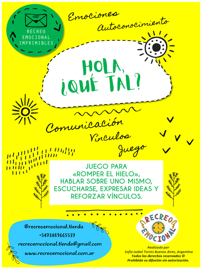 HOLA, QUÉ TAL - Versión PDF Imprimible | PDF