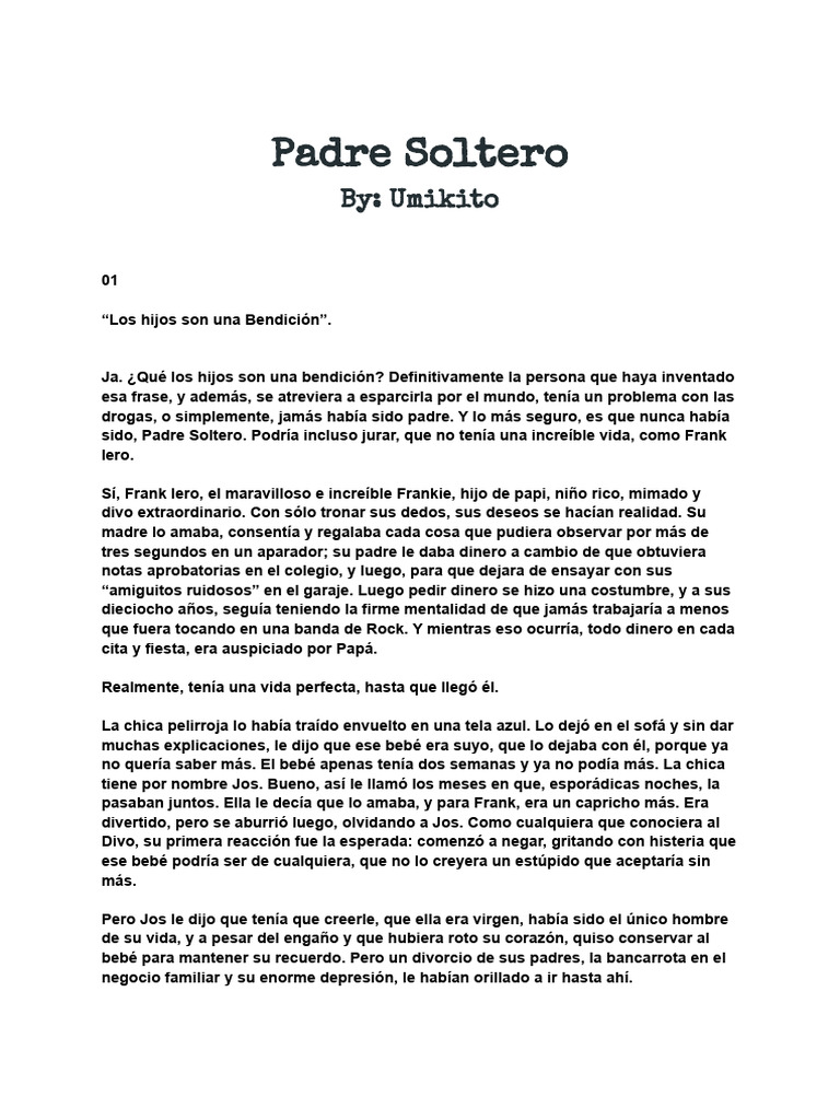 Padre Soltero | PDF | Ira