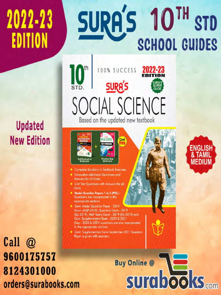 10th Social Sura Guide EM 2022-23 - WWW - Kalvikadal.in | PDF ...