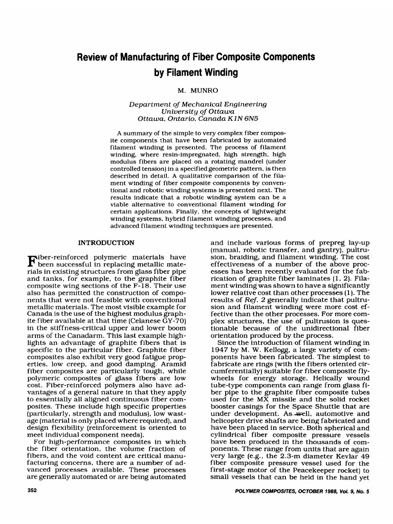 Munro 1988 | PDF | Composite Material | Physical Sciences