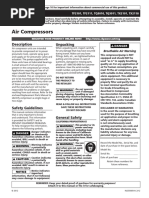 Screw Air Compressor Manual | PDF | Valve | Belt (Mechanical)
