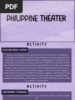 Module 1 Grade 9-Theater Arts | PDF | Theatre | Philippines