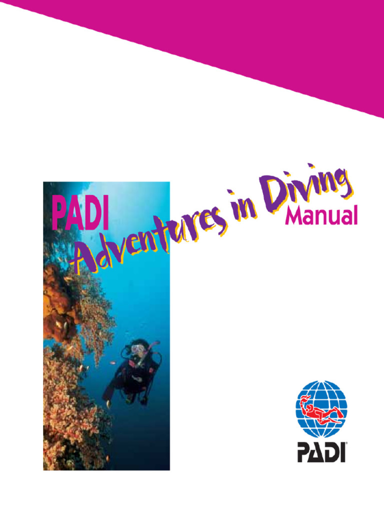 Padi Adventures in Diving Manual Compress | PDF