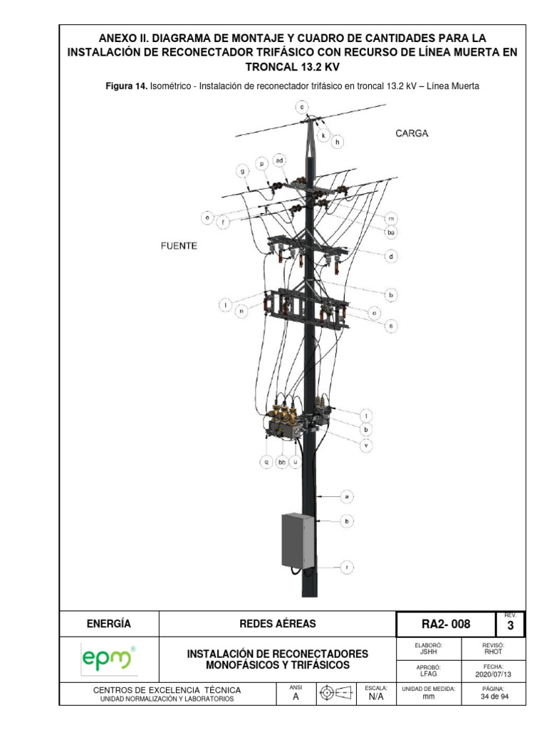 Ra2 008 - Instalacion - Reconectador 34 40 | PDF