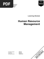 HRM Module 1 | PDF | Human Resource Management | Human Resources