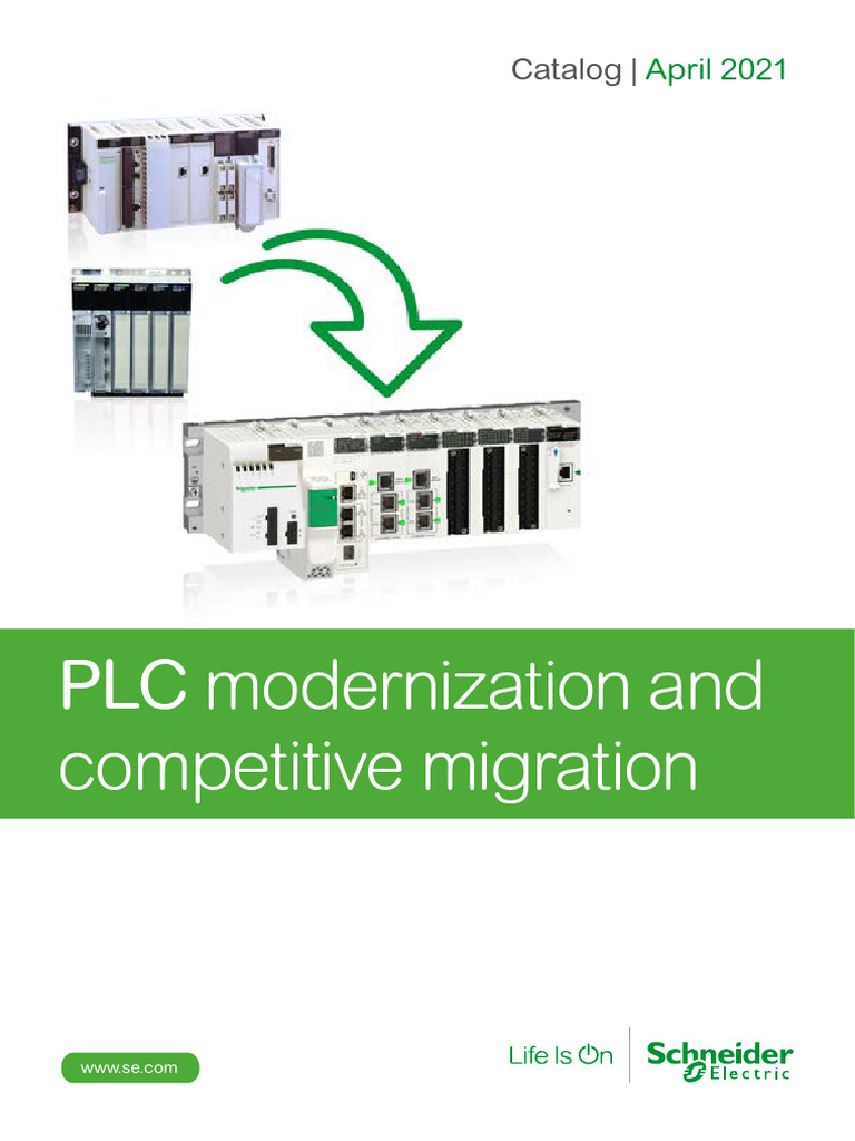 Modicon Modernisation Catalogue - Wiring Systems For Legacy PLC To X80, Apr'21 - DIA6ED2171102EN ...