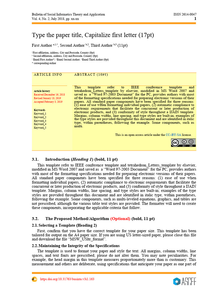 Jurnal BUSINTA | PDF | Bracket | Note (Typography)