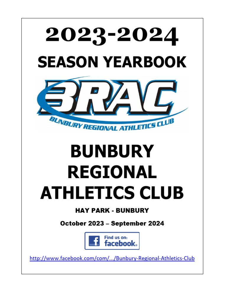 Brac Member Booklet 2023-2024 | PDF | Track And Field | Sports