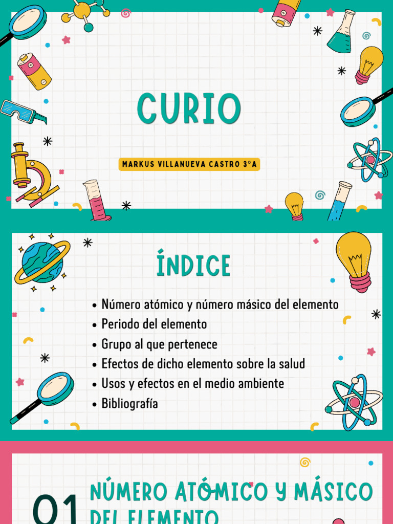 Curio: Propiedades y Efectos en Salud | PDF