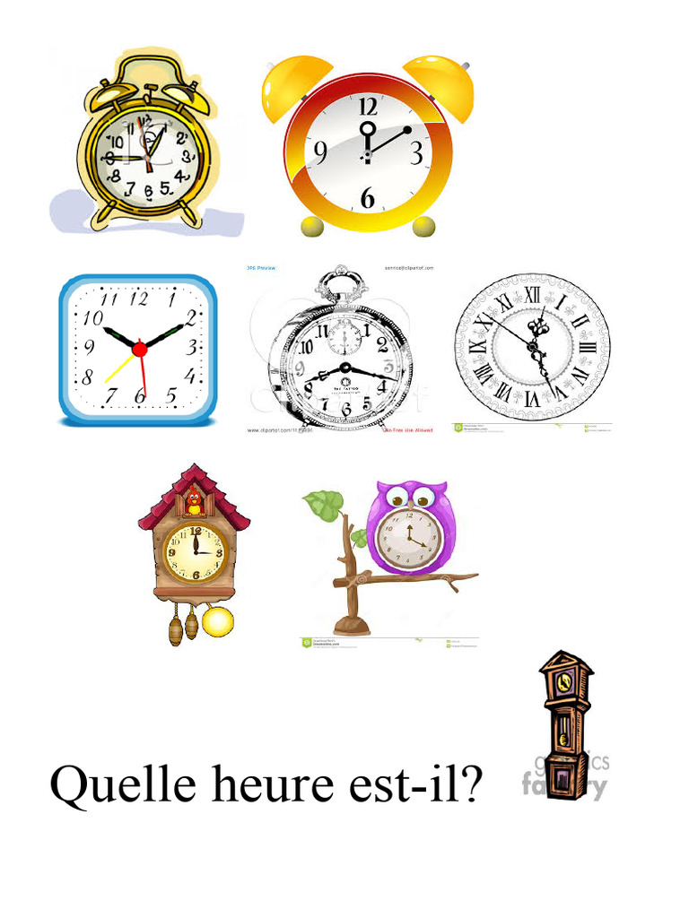 01 Clocks Booklet | PDF