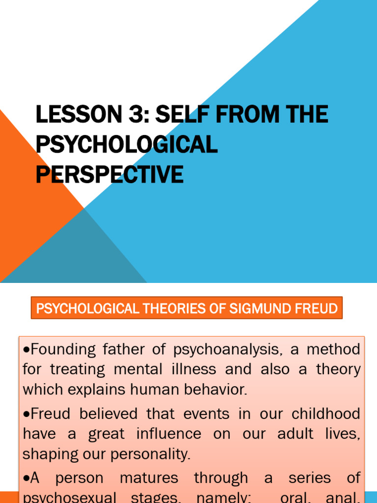 Lesson 3 Self From Psychological Perspective | PDF | Behaviorism ...