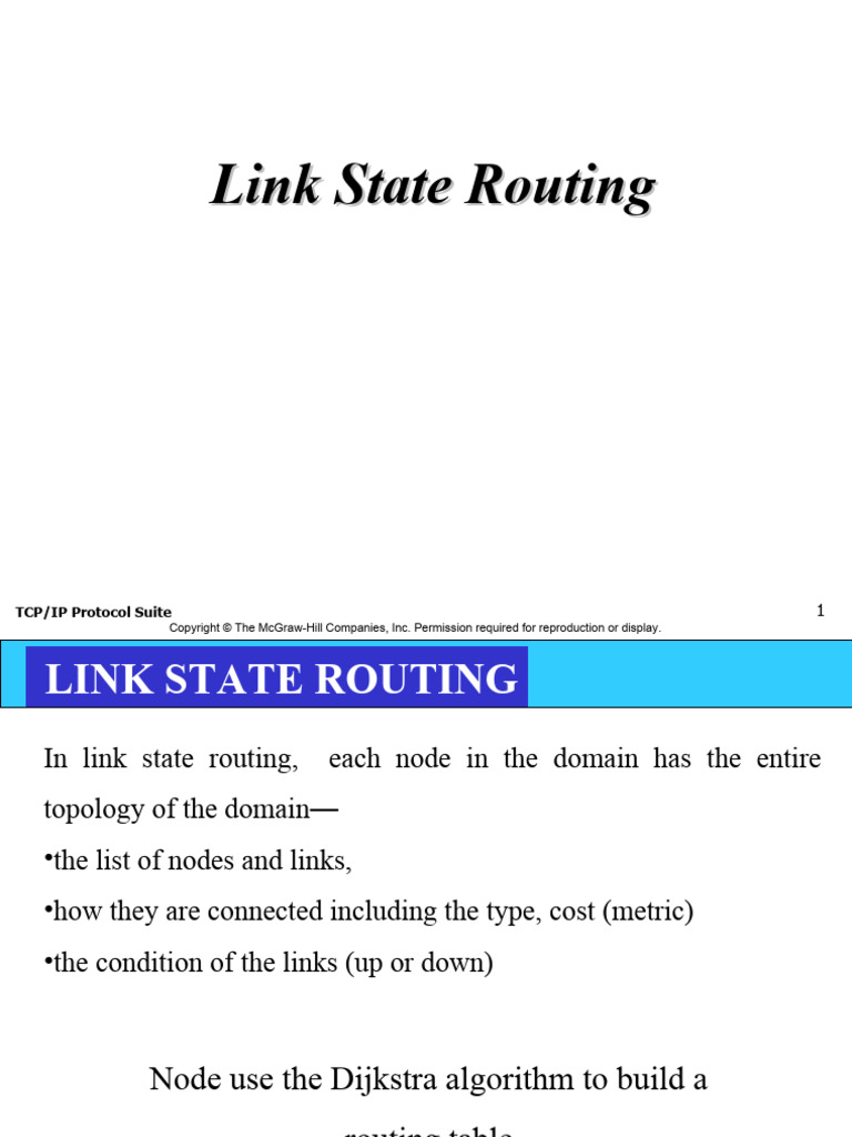 Routing LSR | PDF | Routing | Internet Protocols Routing LSR | PDF | Routing | Internet Protocols