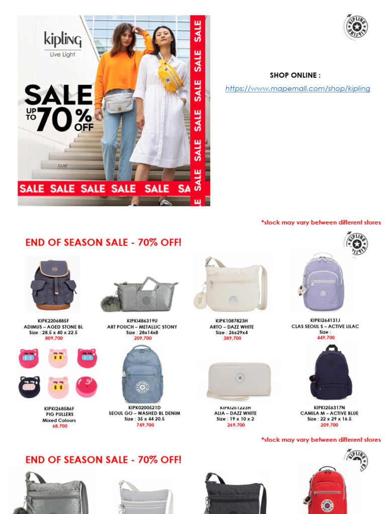 Kipling End of Season Sale Butik.1607565446994 | PDF | Civil ...