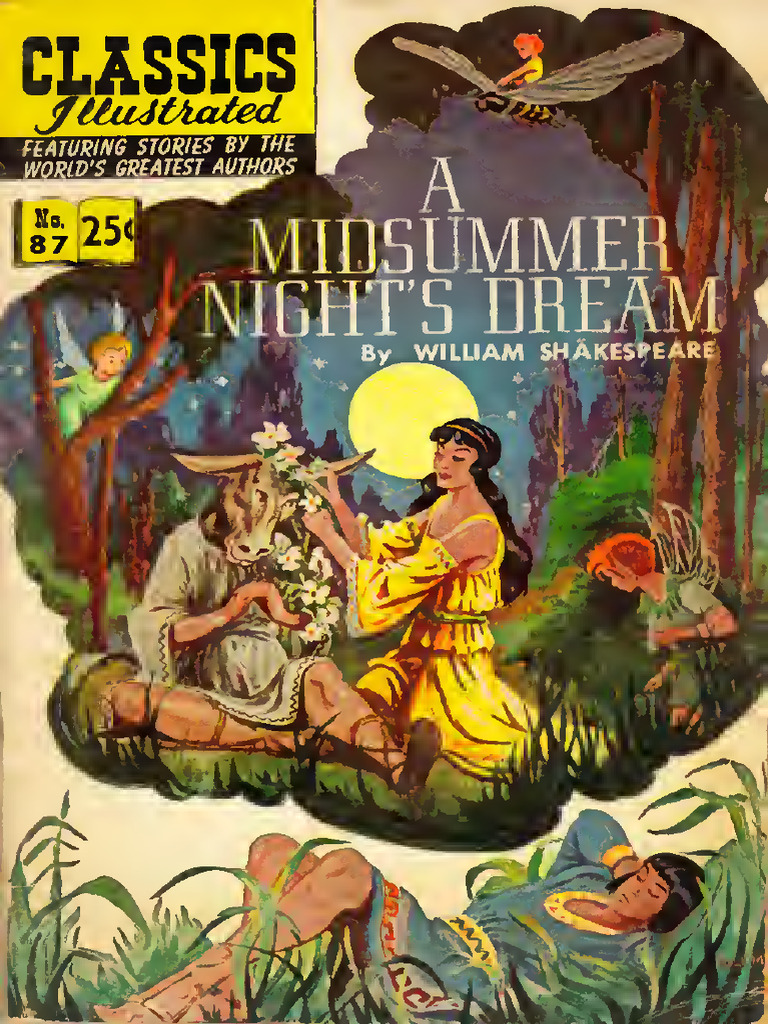 Classics Illustrated - 087 - A Midsummer Night's Dream | PDF