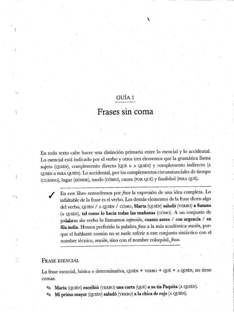 1-Frases Sin Coma | PDF