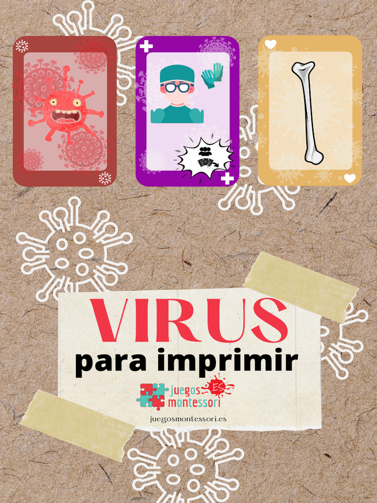 Juego de Cartas VIRUS para Imprimir | PDF