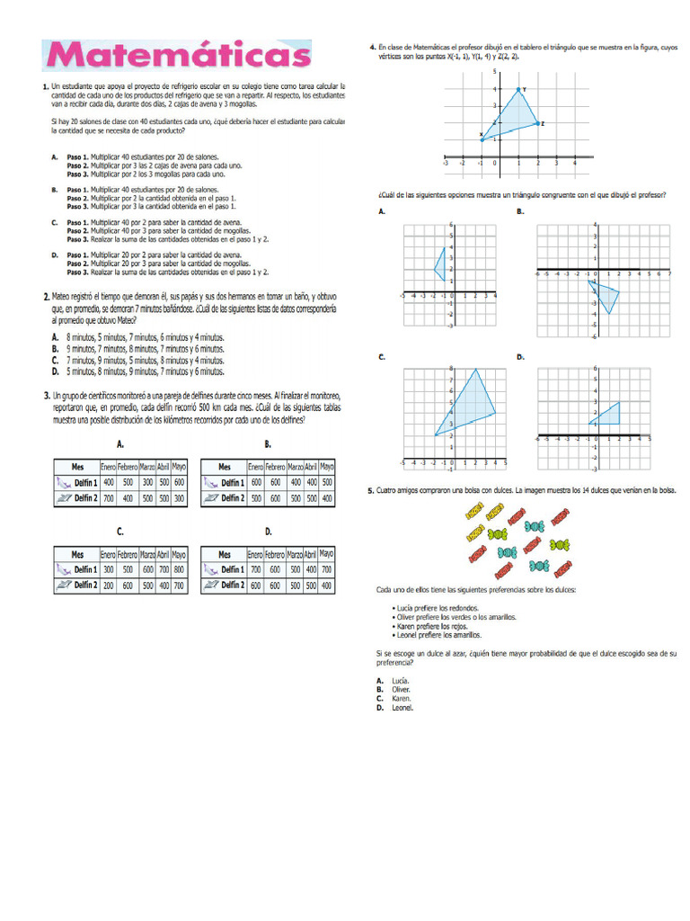 Matematicas 8 Grado | PDF Matematicas 8 Grado | PDF