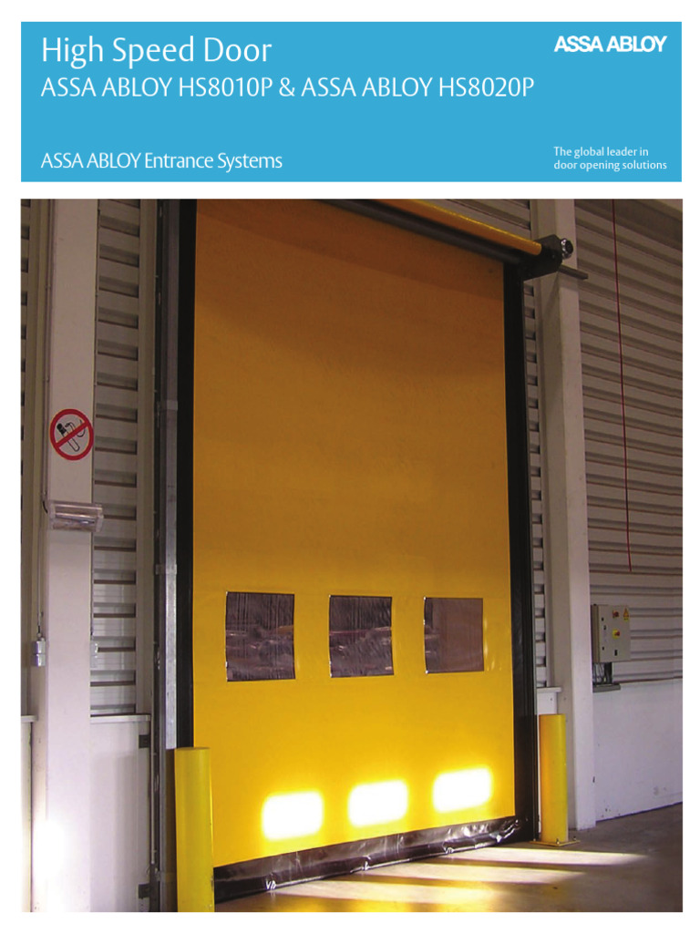 Assa Abloy Hs8010p-Hs8020p Product Brochure | PDF | Door | Building ...